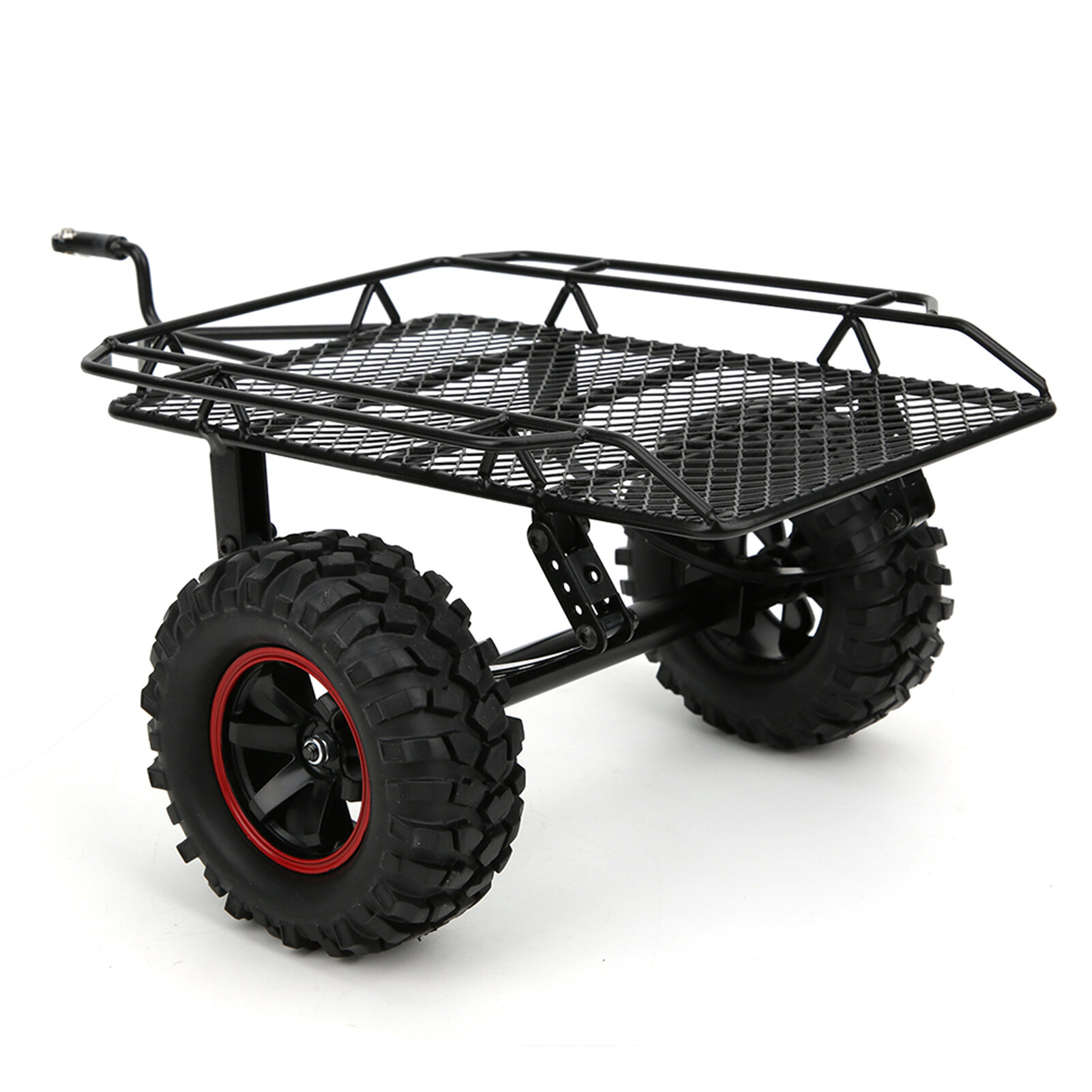 Металлическая модель автомобиля, небольшой прицеп, подходящий для Traxxas TRX4/Axial SCX10 RC4WD D90 CC01 1/10 RC Truck