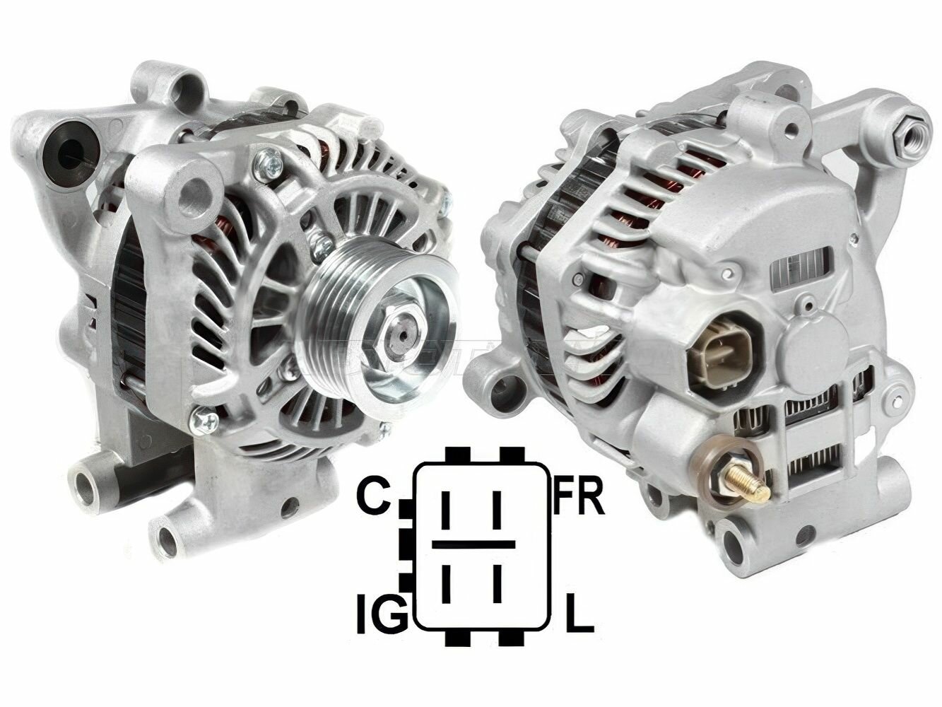 Генератор 12V 80A для Сузуки Эскудо, Гранд Витара, SX4 арт ST3140078K00N SAT