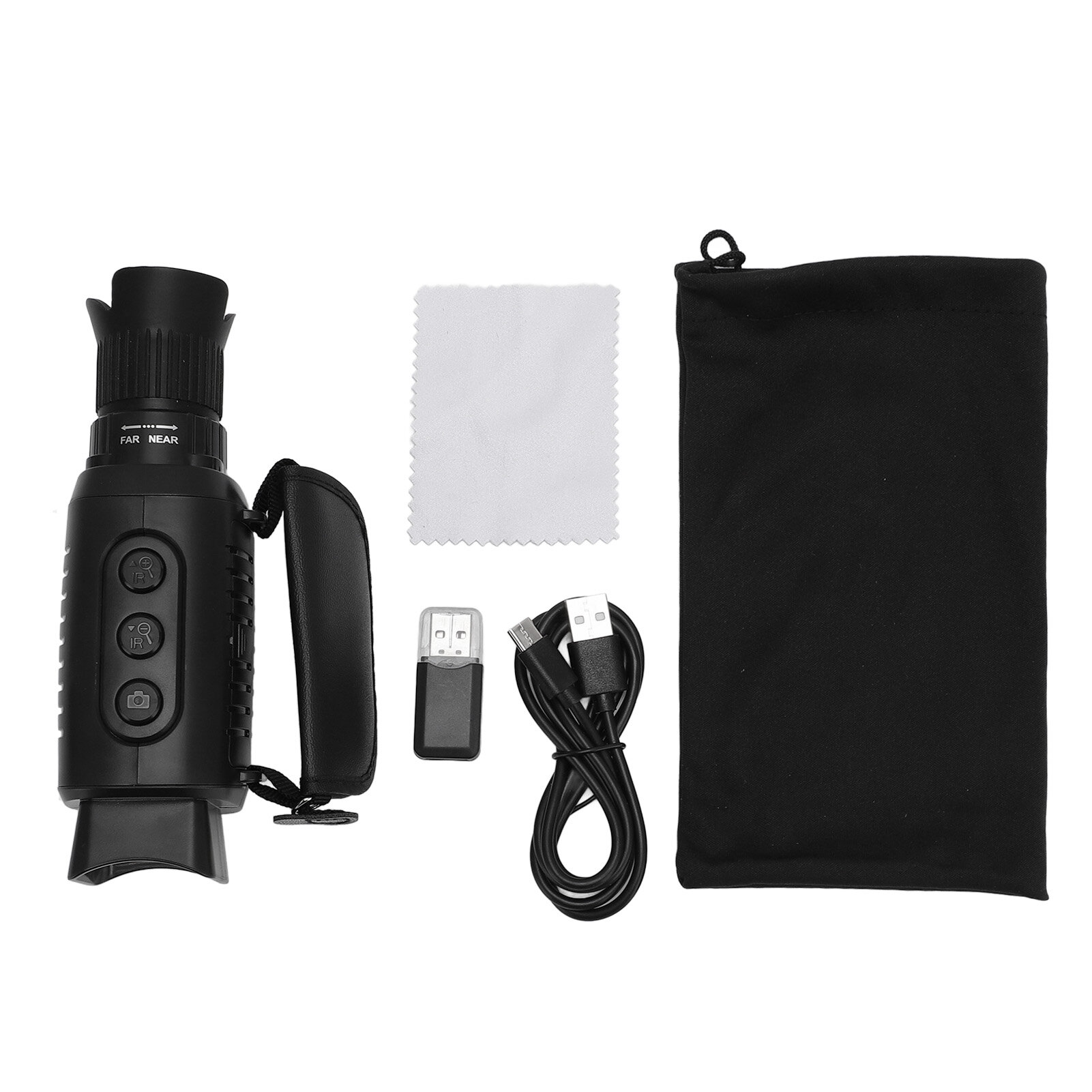 Цифровой монокулярный телескоп, 2.5K HD, 10x цифровой зум, 7 режимов, инфракрасный, ночное видение, для путешествий и концертов.