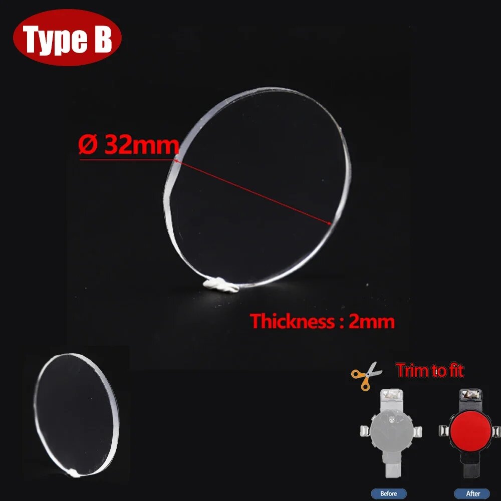 Универсальный автомобильный датчик дождя, гелевая клейкая пленка, силиконовая подушка, накладка на лобовое стекло, комплект для ремонта чипов, аксессуары для ленты Type B