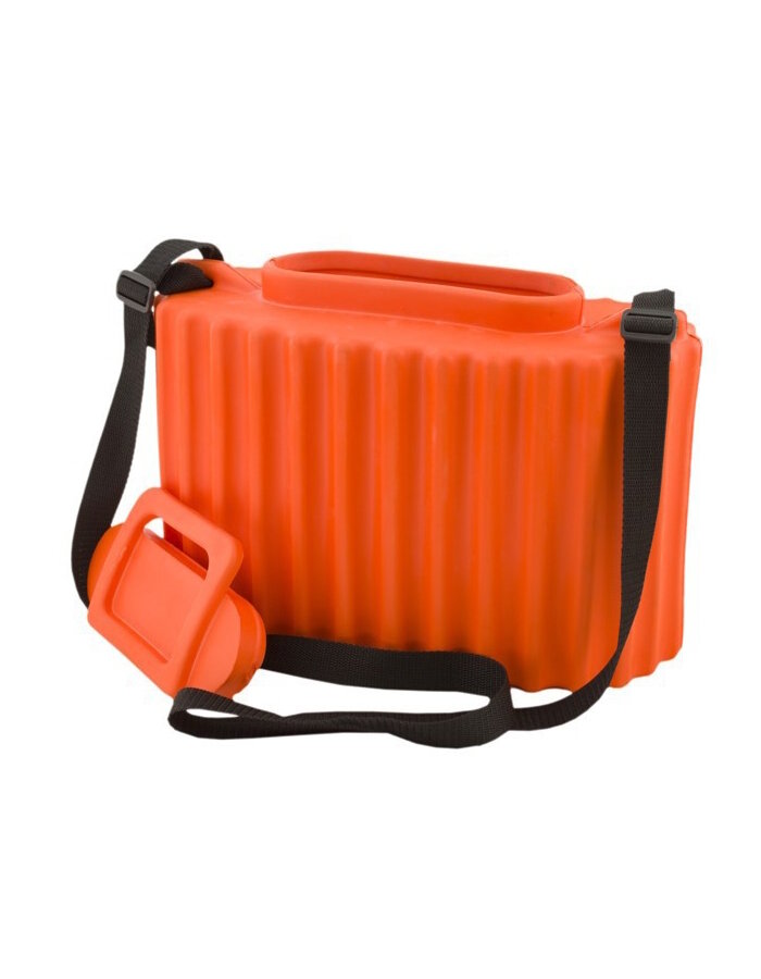 Salmo ЭВА канистра 7,5 л оранжевая - EVA материал, долговечная ёмкость для хранения