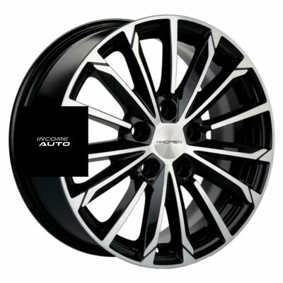 Диск Khomen Wheels KHW1611 (Geely Atlas Pro) 6x16 5x114.3 ET45 D54.1 черный