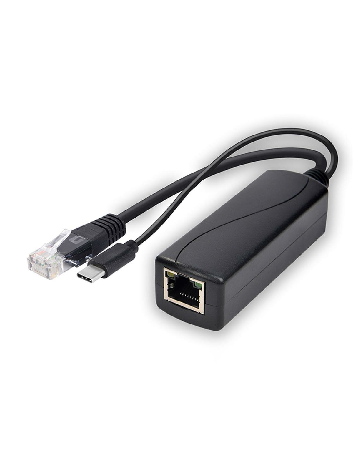 POE Splitter 48V To 5V USB Type C 5.5x2.1mm 3.5x1.35mm Interface Power Supply Adapter Cable for Camera