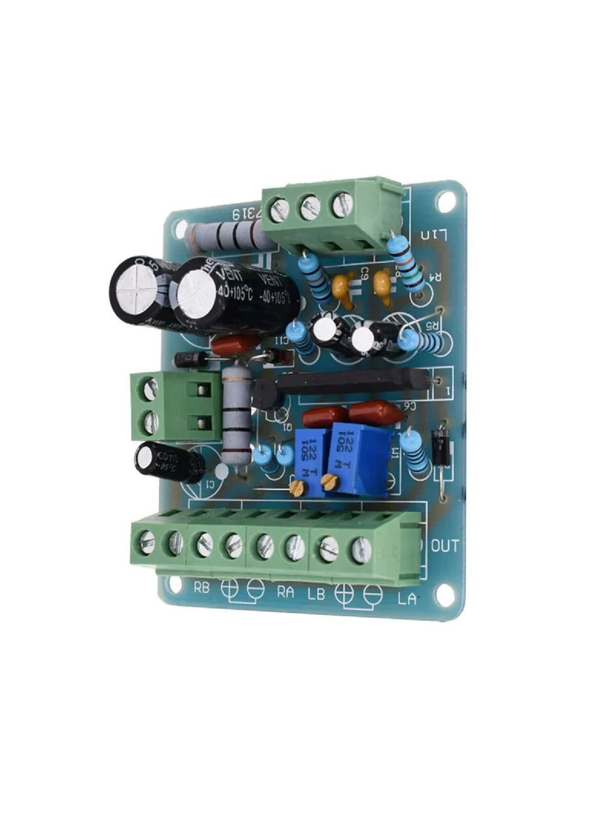 DC12V Power Amplifier VU Meter Driver Board Sound Frequency Level Meter For TA7318P DIY Electronics Replacement