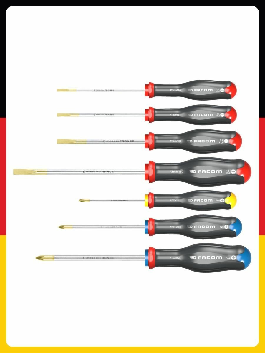 Набор отверток Facom 7 предметов