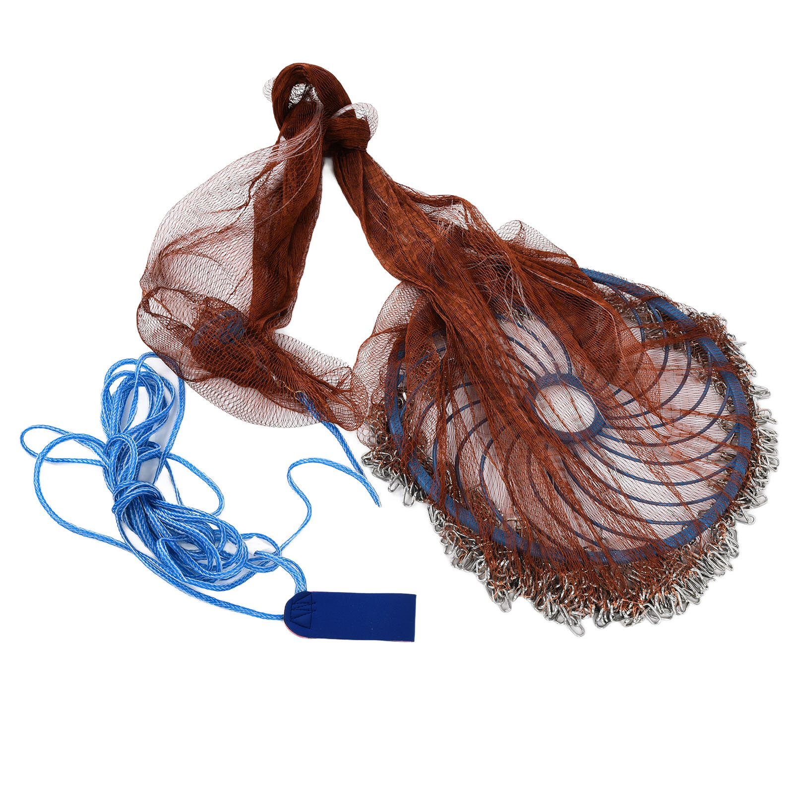 Рыболовная кастинговая сеть Высокопрочная ручная литая сеть с летающим диском Рыболовные инструменты Аксессуары