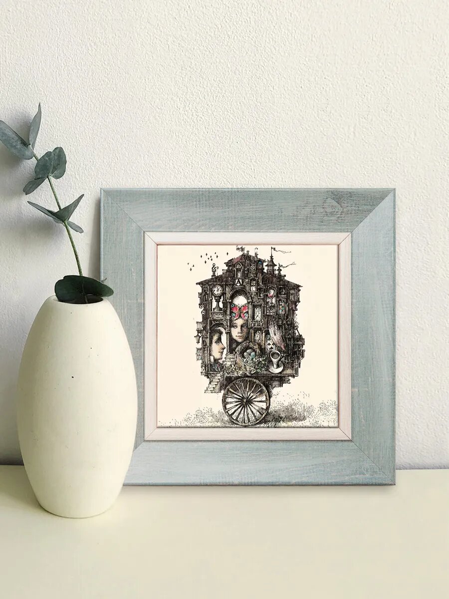 Картина на стену с ангелами