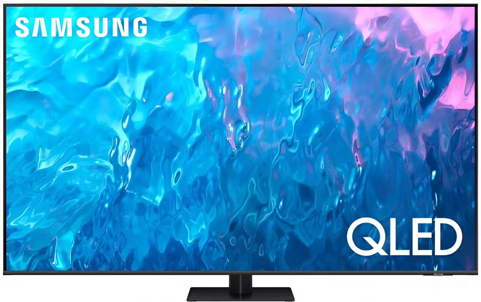 Телевизор Samsung QE55Q70C, QLED, 4K, 55", серый, голосовое управление
