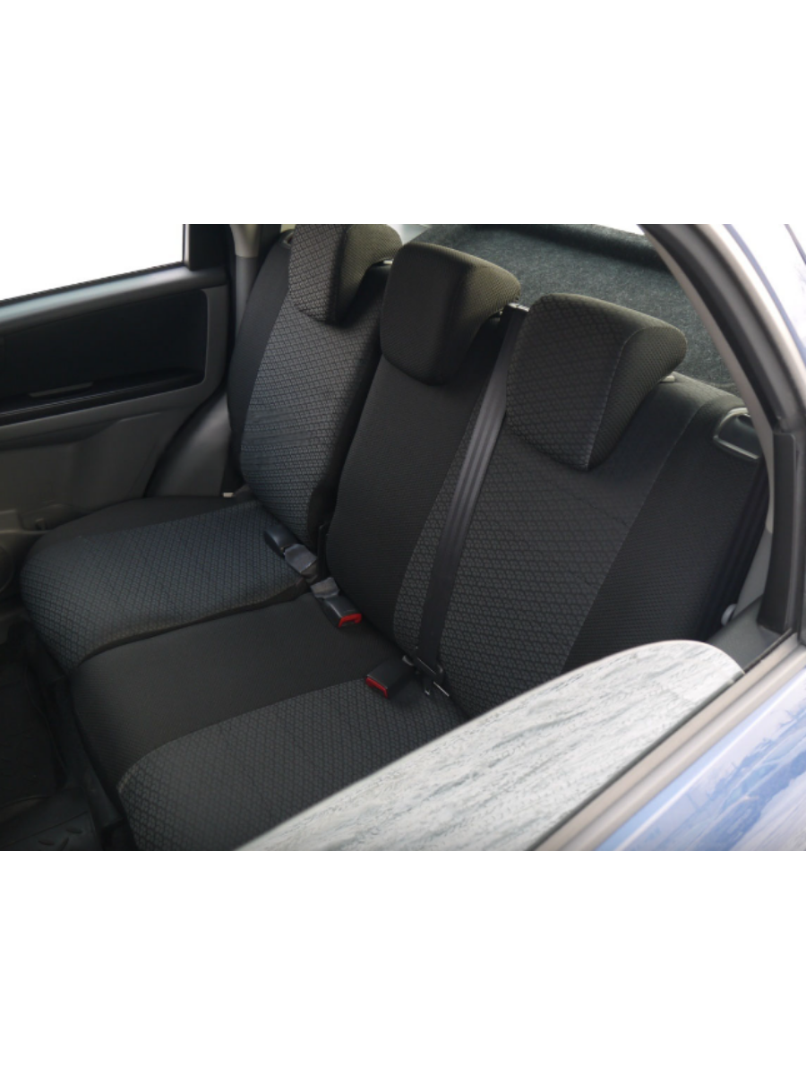 Автомобильные чехлы ORION на сиденья NISSAN X-TRAIL T-31, жаккард, черно-серый