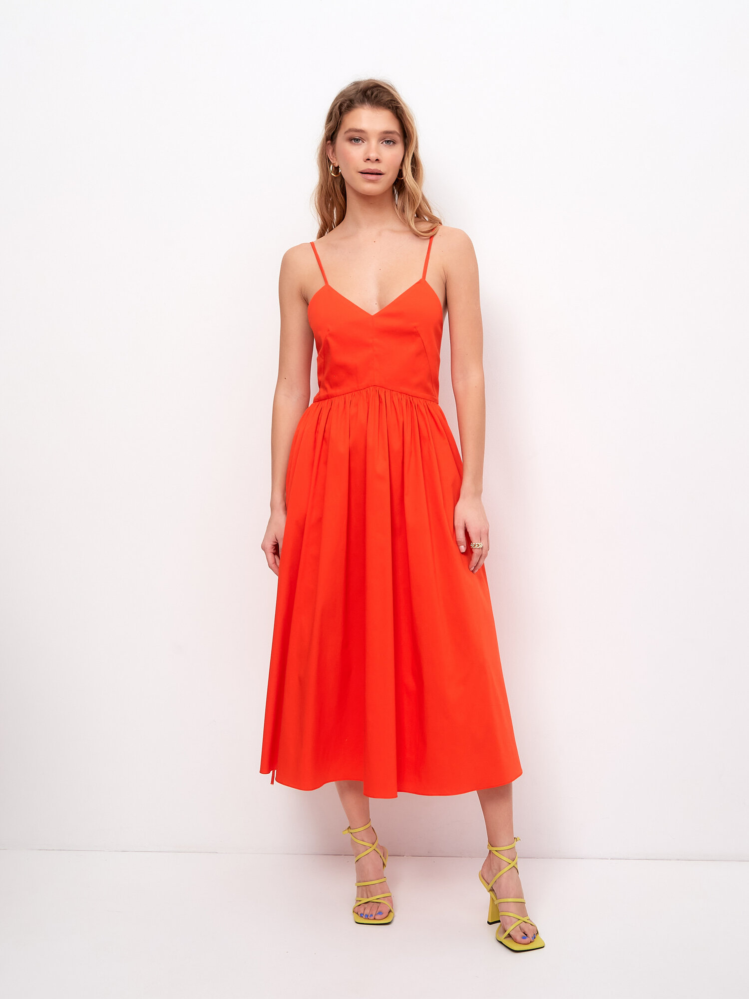 Сарафан Оранжевый