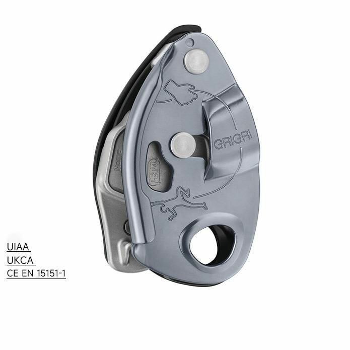 Страховочно-спусковое устройство Petzl GRIGRI (Cерый) (D014)