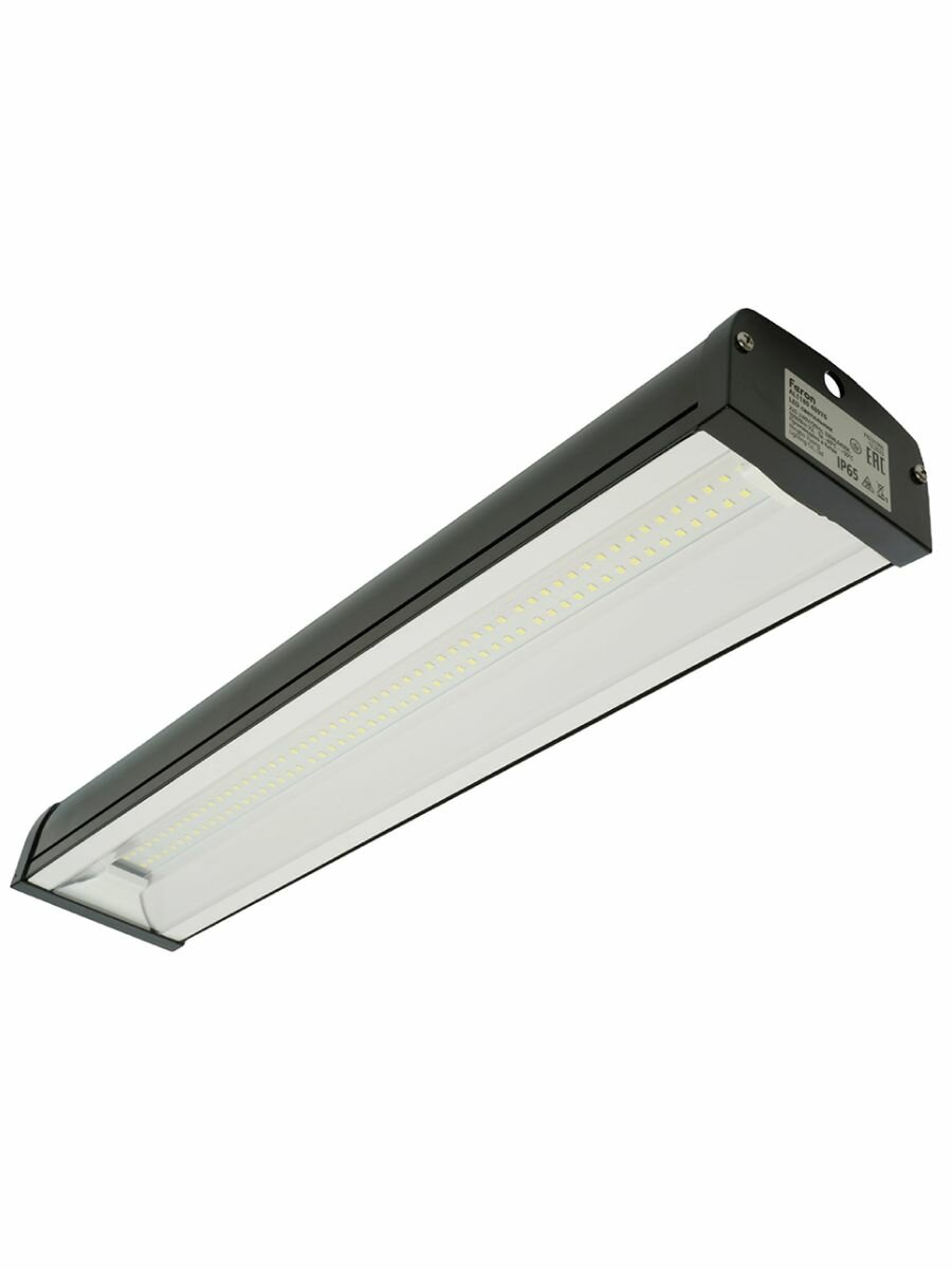 Светильник потолочный светодиодный / промышленный складской 100W 6400К дневной белый IP65 Feron AL1180 48976