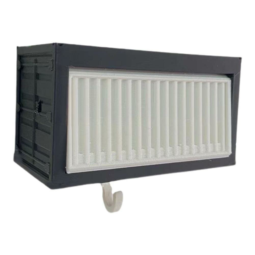 Креативная настенная вешалка для ключей в форме гаража, напечатанная на 3D-принтере