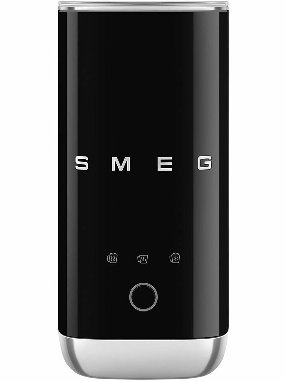 Вспениватель молока для кофе Smeg MFF02BLEU, мощность 500 Вт, черный