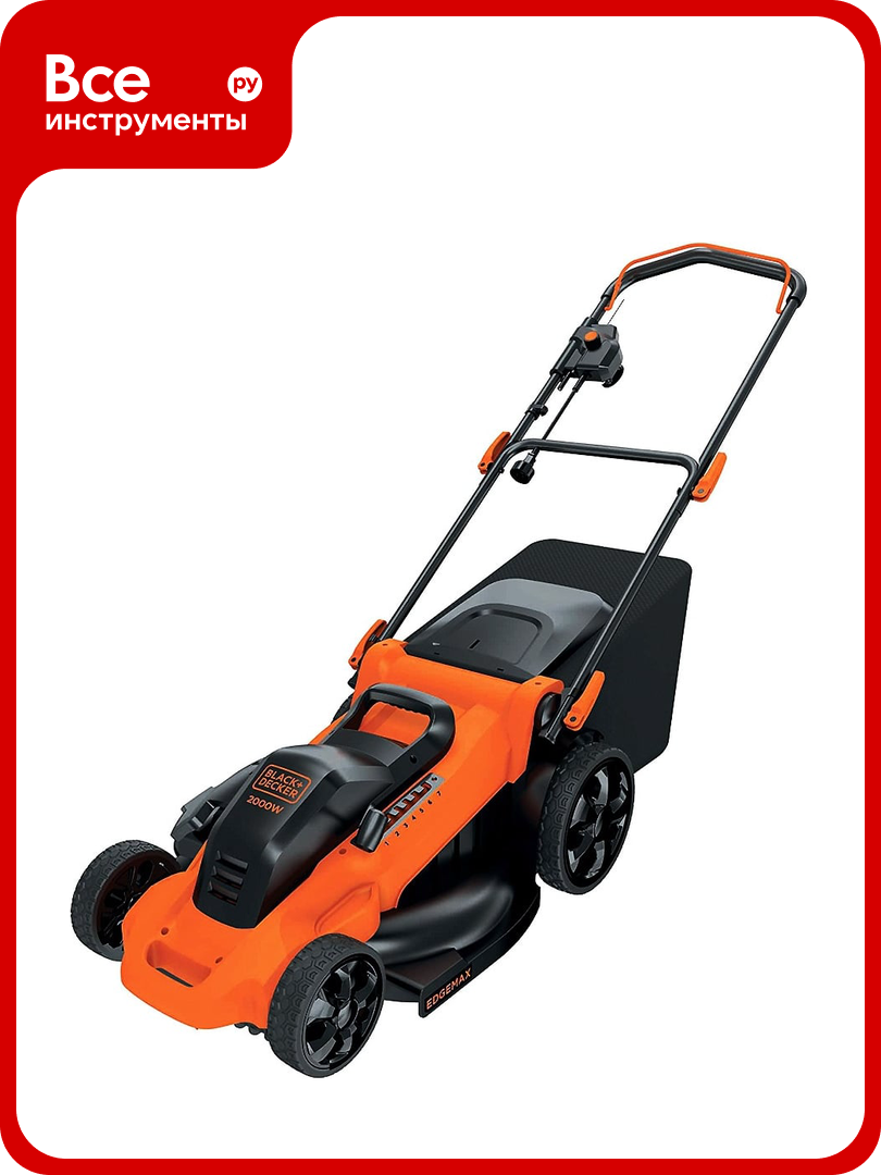 Колесная газонокосилка Black+Decker LM2000