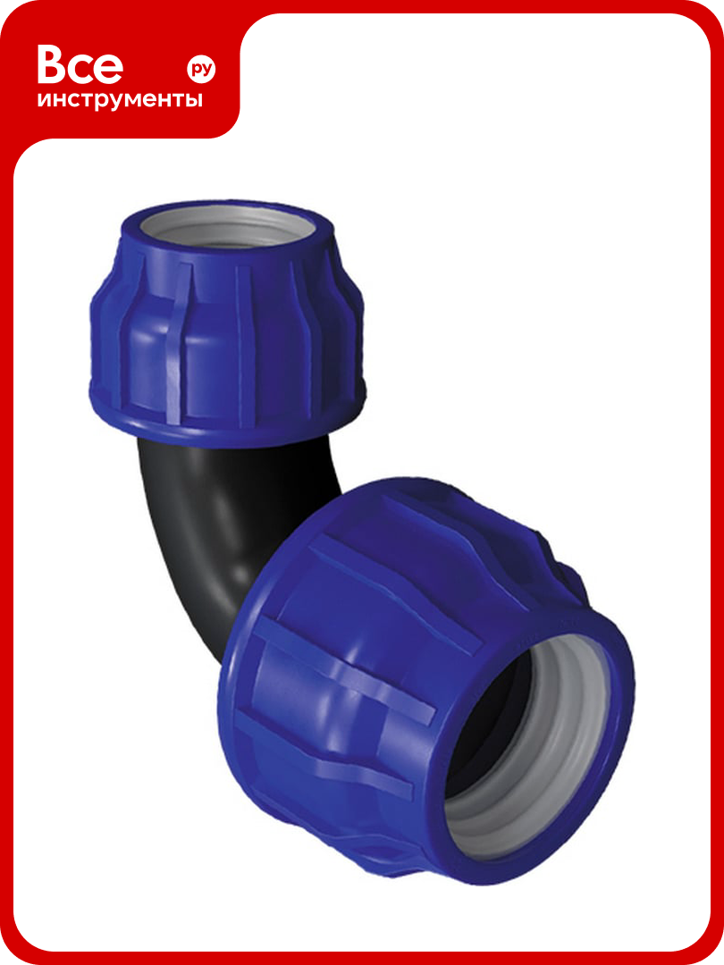 Компрессионный переходной отвод TEBO ПНД 8390 110x90, для технических жидкостей