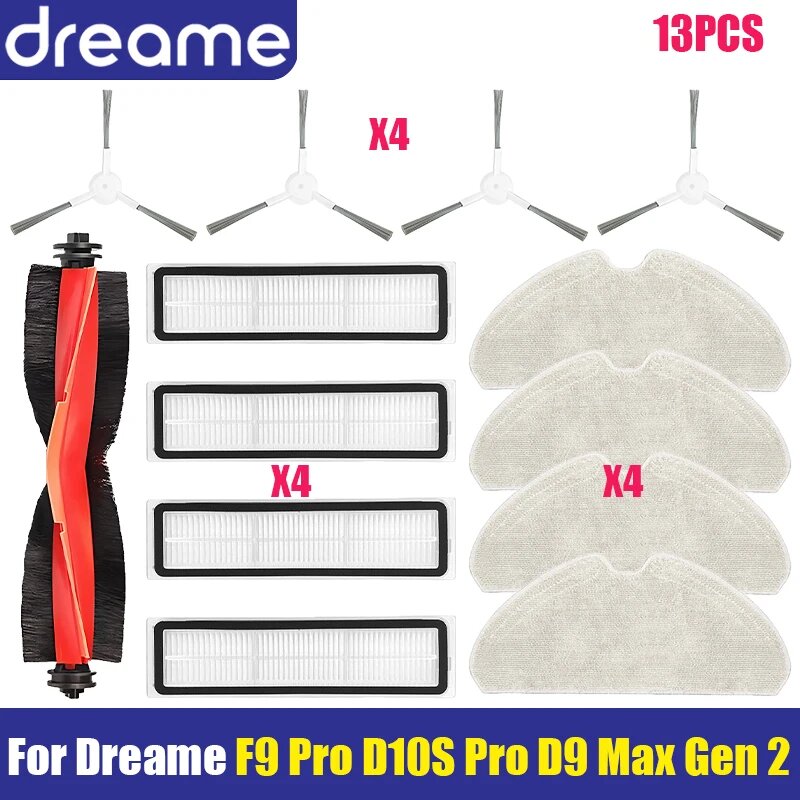 Комплект для Dreame F9 Pro, D10S Pro, D9 Max Gen 2 13PCS