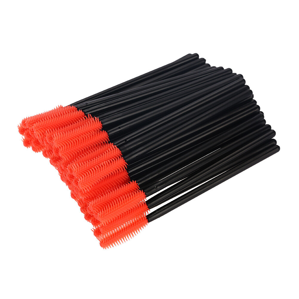 Силиконовая щеточка для ресниц, одноразовый аппликатор для туши, расческа для ресниц в форме полумесяца для макияжа, инструмент для разделения ресниц