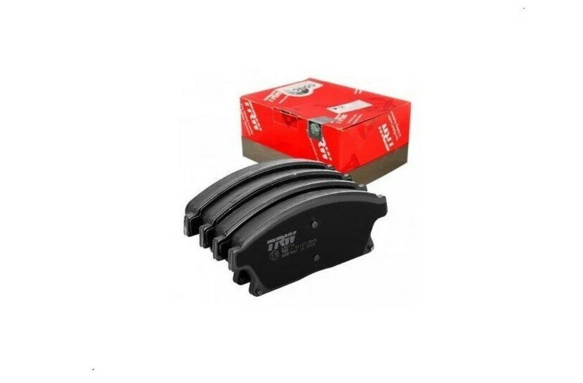 Trw колодки тормозные дисковыеперед hyundai hyundai solaris 10- kia rio 1.4/1.6 10- gdb3630