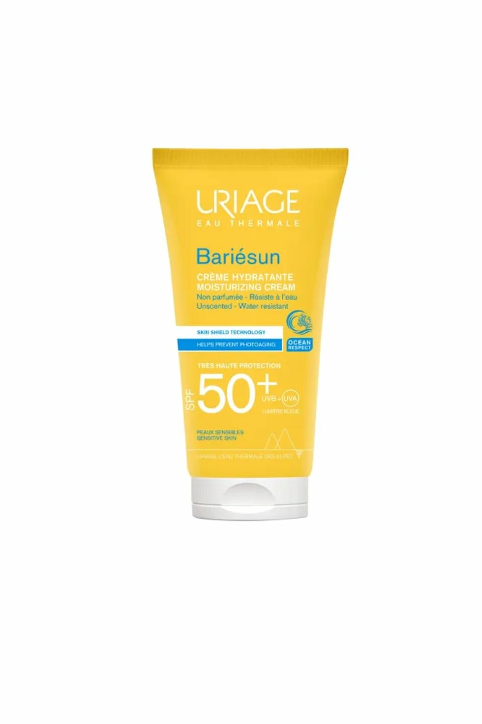 Урьяж барьесан SPF 50+ Увлажняющий крем без ароматизаторов, 50 мл | URIAGE Bariesun Moisturizing Cream SPF50+