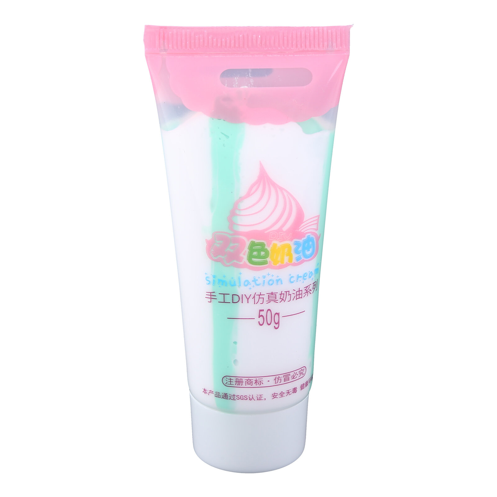 Симуляционный кремовый клей двух цветов DIY для чехла телефона канцелярской коробки клей