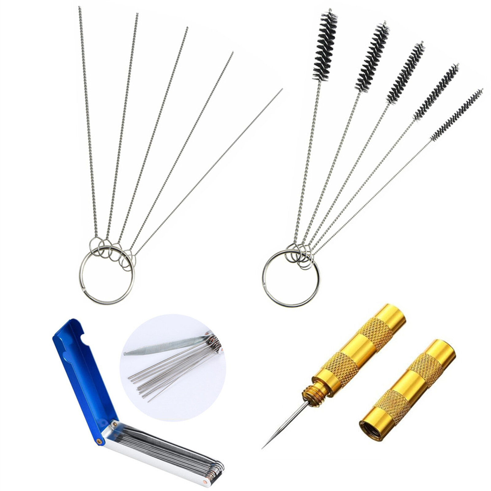 Щетка для очистки карбюратора аэрографа игла сварки и резки