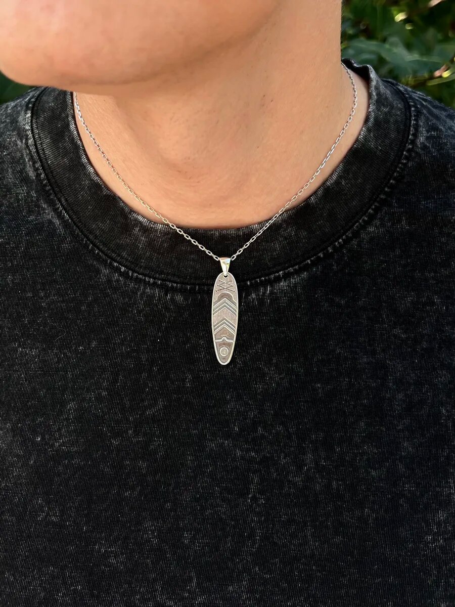 Подвеска MSJewellery, серебро, 925 проба, оксидирование, серебро — фото 1