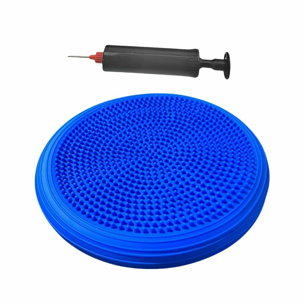 Сенсорная подушка для упражнений и фитнеса, балансировочные диски для улучшения осанки, колеблющаяся подушка для физиотерапии, Темно-синий