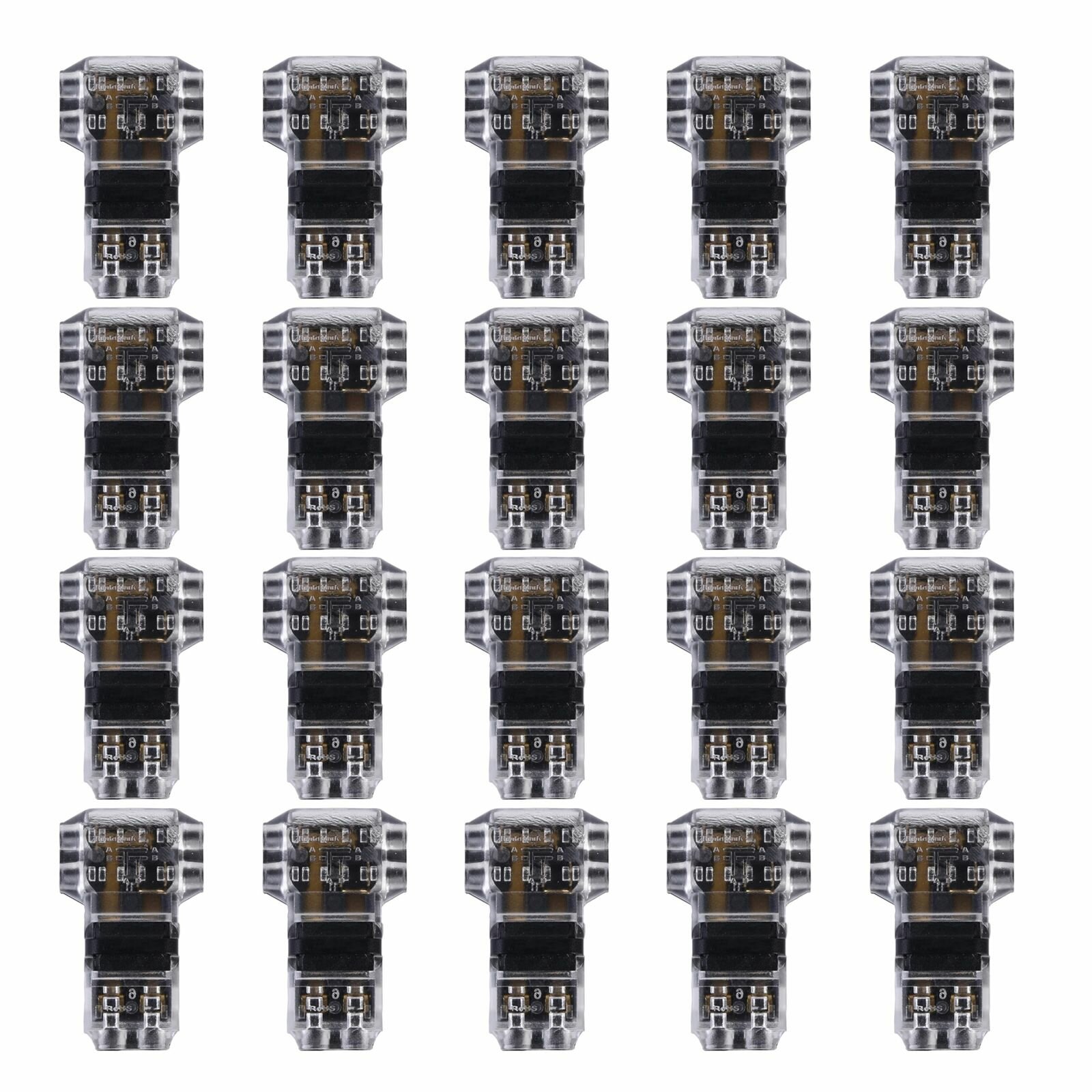 20 шт 3-х контактные разъемы без пайки