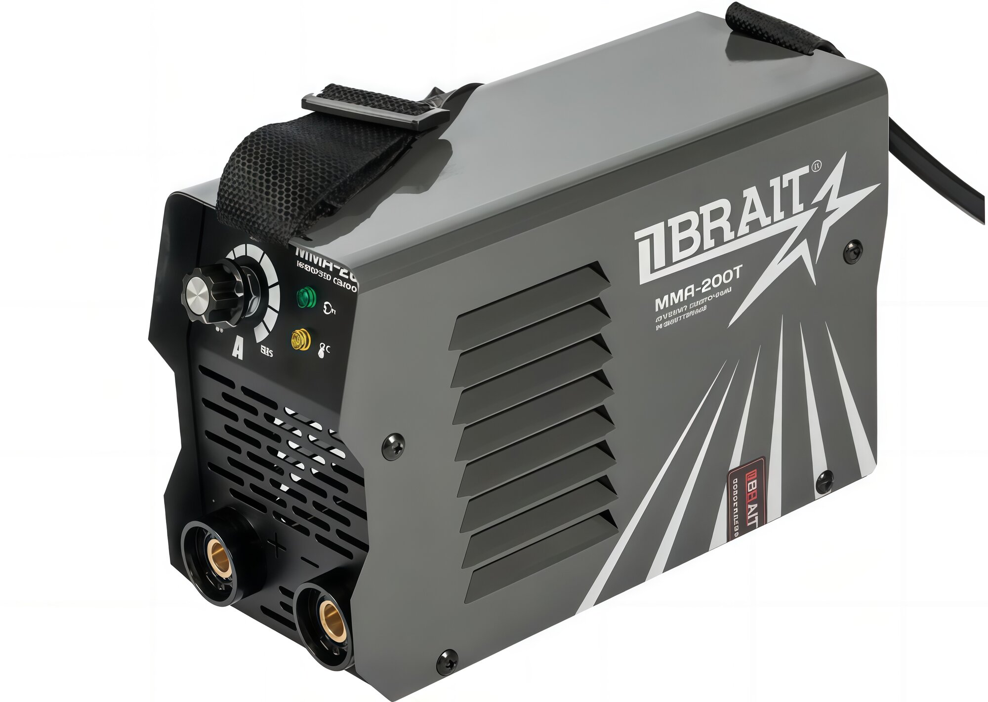 Сварочный полуавтомат BRAIT ММА-200Т, IP21S, 20А, серебристый