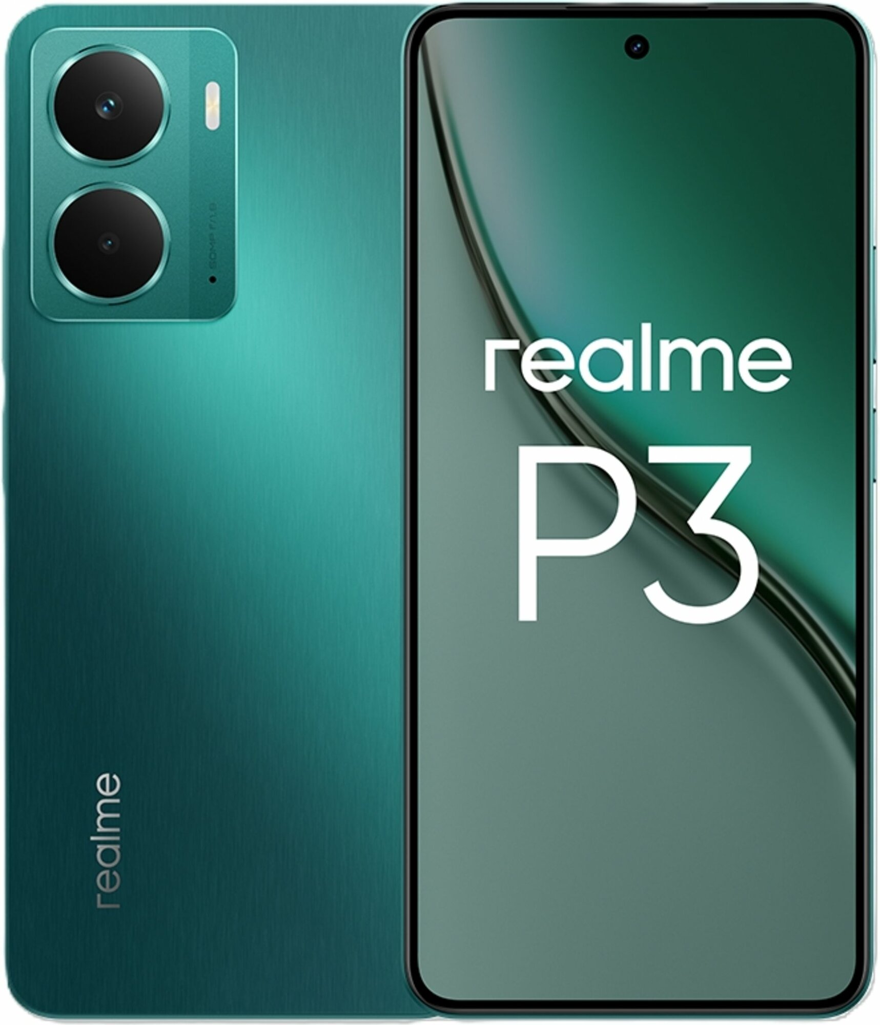 Смартфон Realme P3 5G RMX5079 256Gb 12Gb зеленый