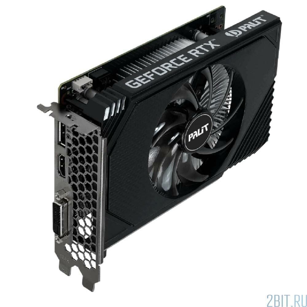 Видеокарта PCIE16 RTX3050 6GB RTX3050 STORMX OC 6GB V1 PALIT