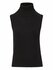 Топ Veronica Beard Turtleneck sleeveless top, размер L, black/black