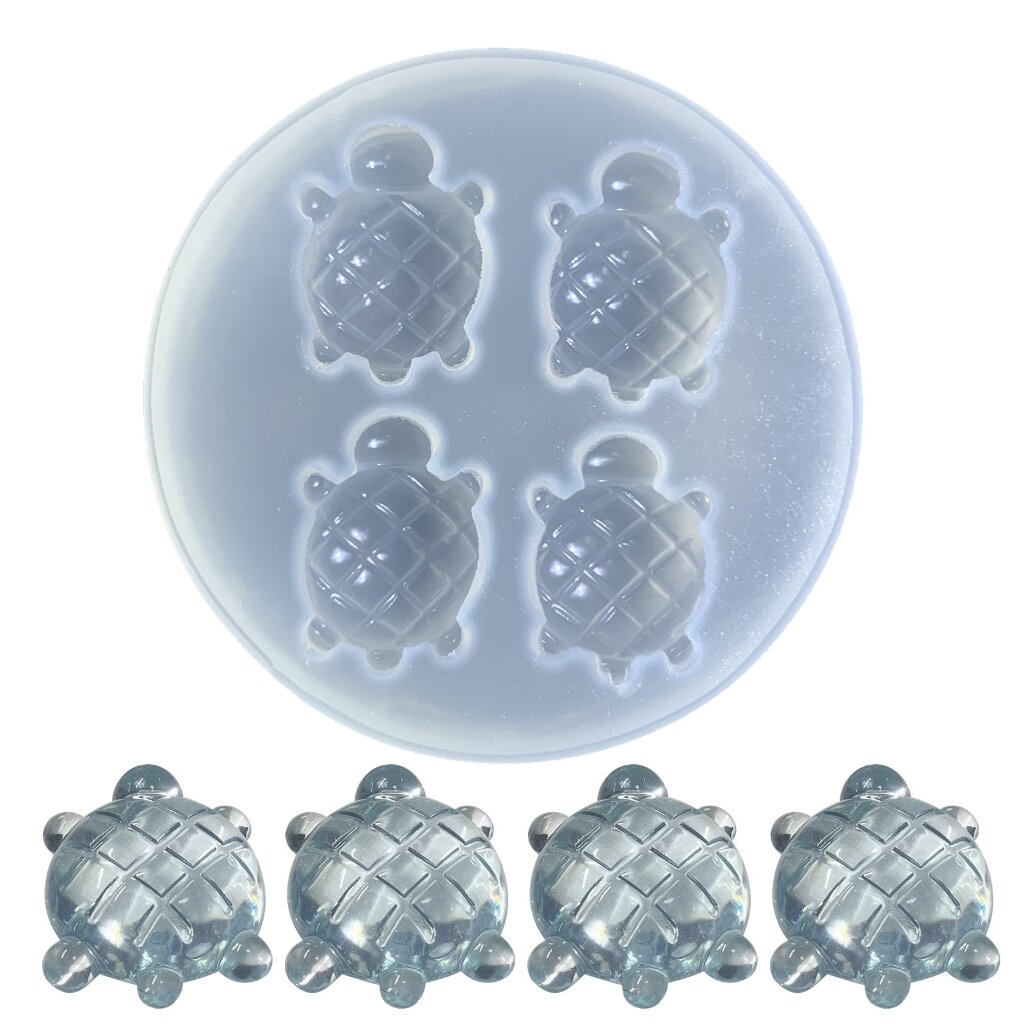 Симпатичная Силиконовая Форма В Форме Черепахи, Форма Для Помадки Шоколада, Инструмент Для Выпечки DIY