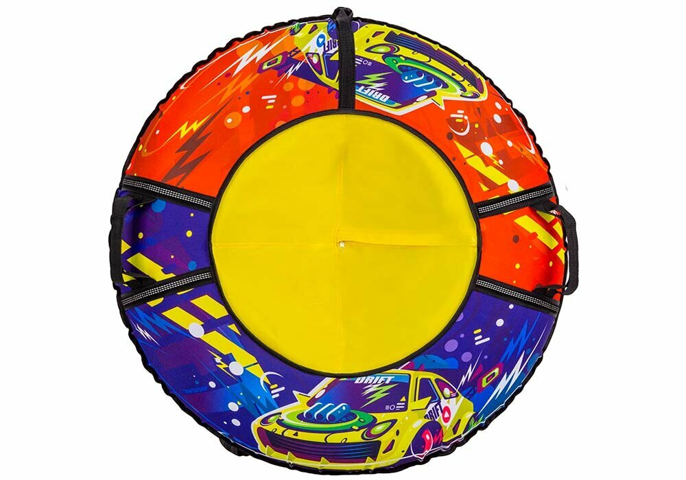 Тюбинг оксфорд RAPID 93см центр желт. с автокамерой