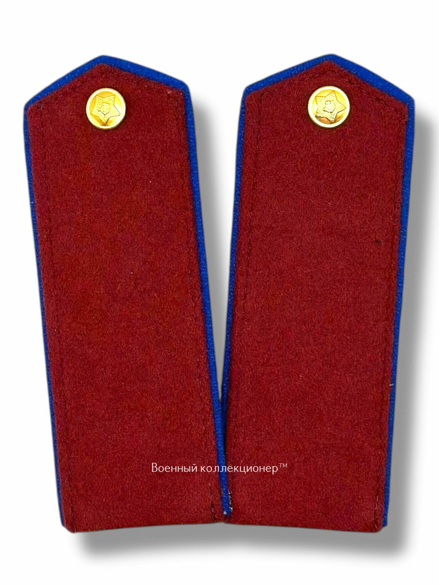 Погоны повседневные, рядовой, НКВД, образца 1943, СССР