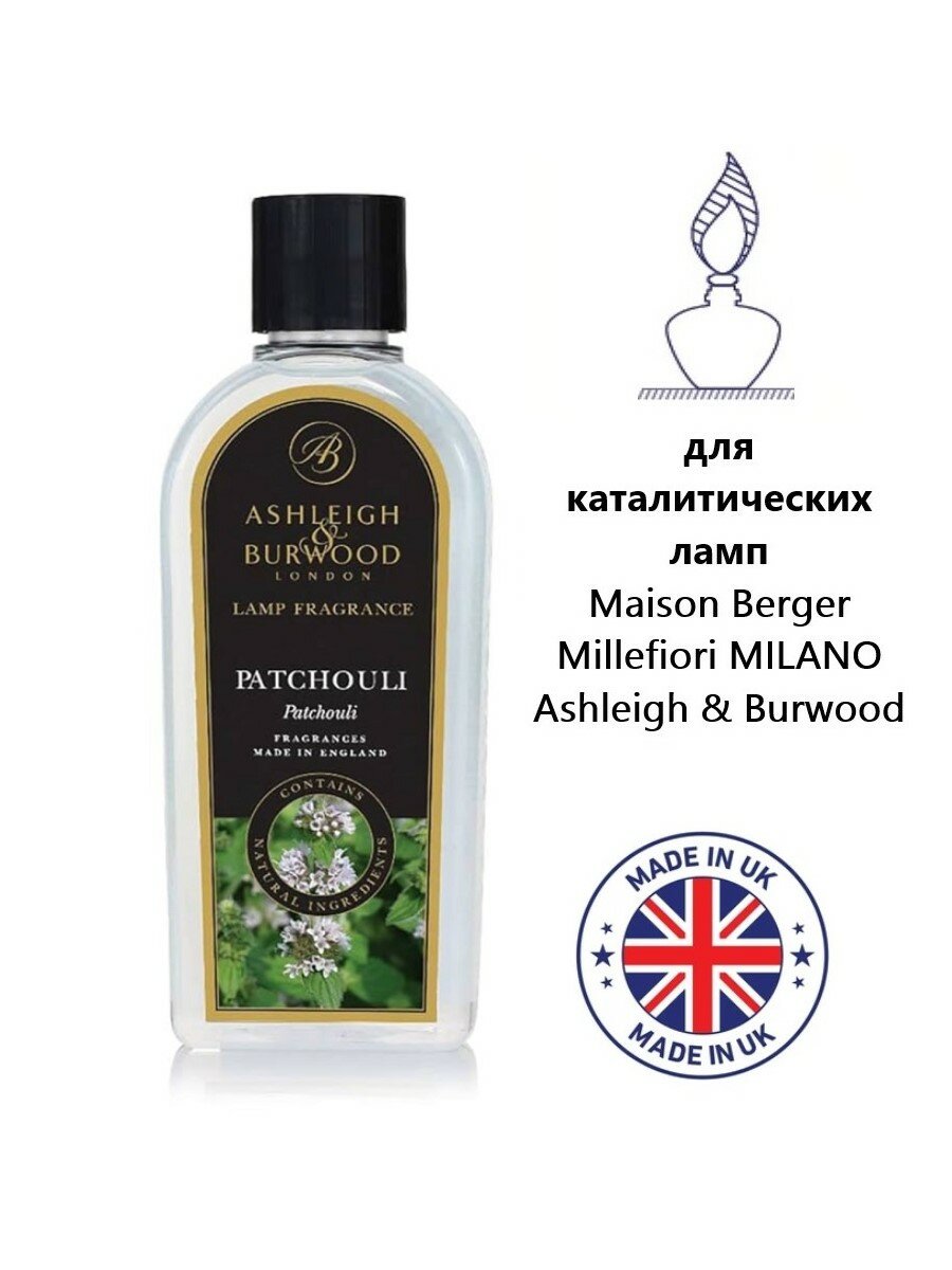 Аромат для каталитических ламп Ashleigh & Burwood, Maison Berger, Millefiori Milano "Пачули", 500 мл.