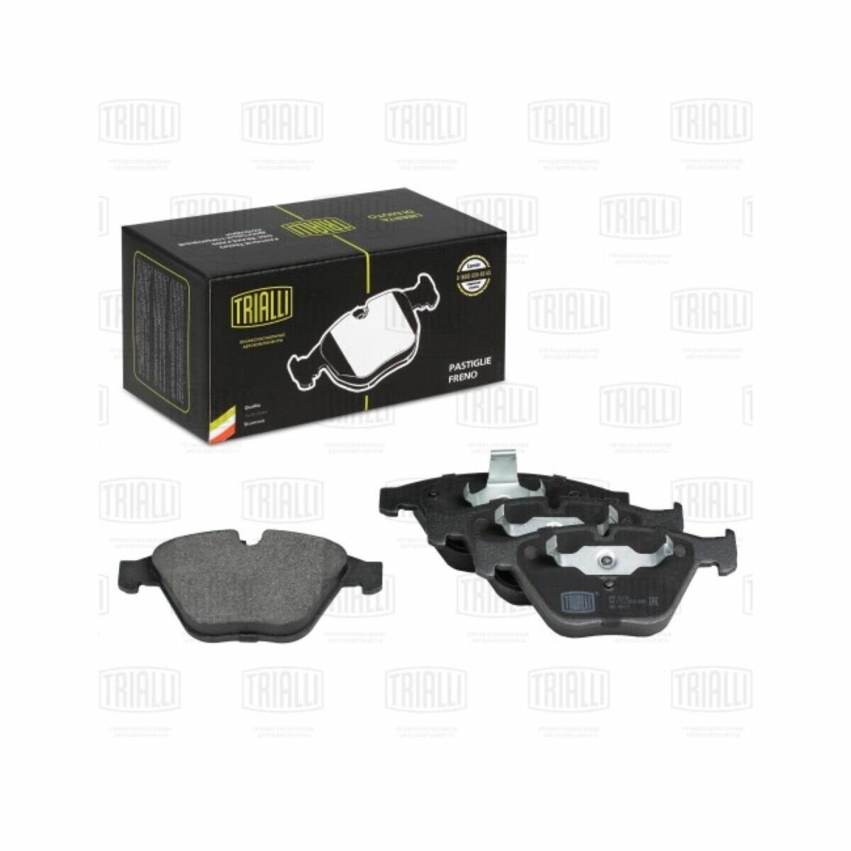 Колодки Торм. Диск. Перед. Для А/М Bmw 5 (E60) (03-) / 7 (E65) (01-) / 6 (E63) (04-) (Pf 4179)(Trialli Pf4179)