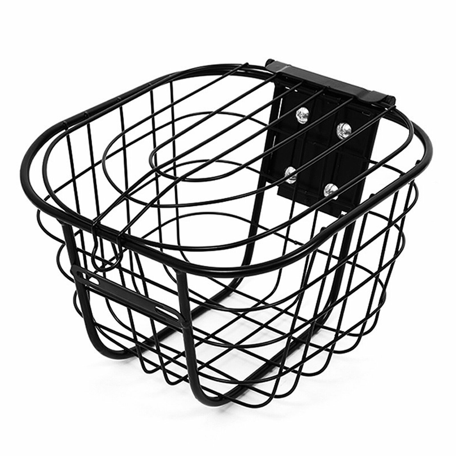 Корзина для электровелосипеда, держатель передней корзины для скутера, корзина для велосипеда из нержавеющей стали, сменная передняя корзина для скутера Ninebot