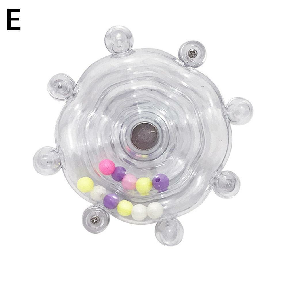 Игрушка для попугаев вращающаяся летающая тарелка, антистресс игрушка для волнистых попугаев и корелл