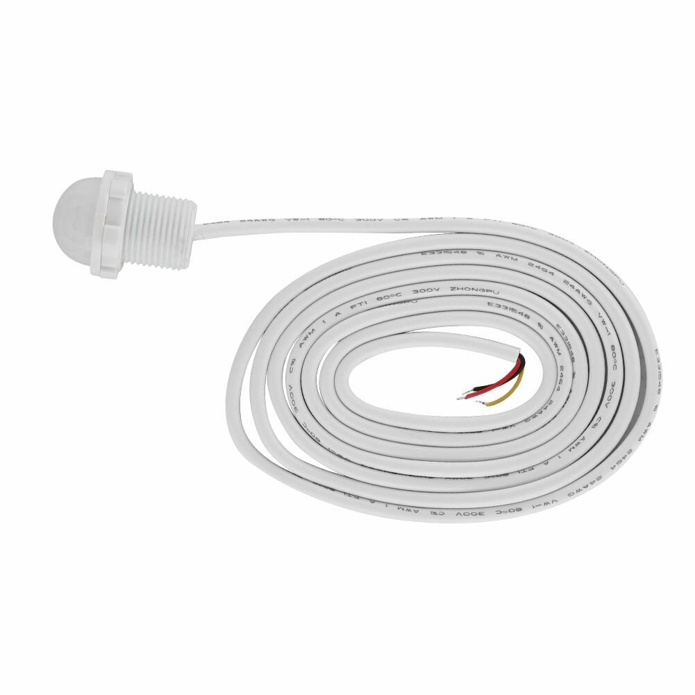 Переключатель инфракрасного датчика движения 24 В постоянного тока, индукция человеческого тела, управление освещением в коридоре, регулируемая чувствительность и задержка, простая установка