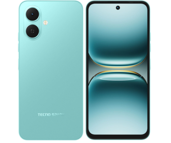 Смартфон Tecno Spark Go 2 3/64GB Azure Green (Лазурный зелёный)