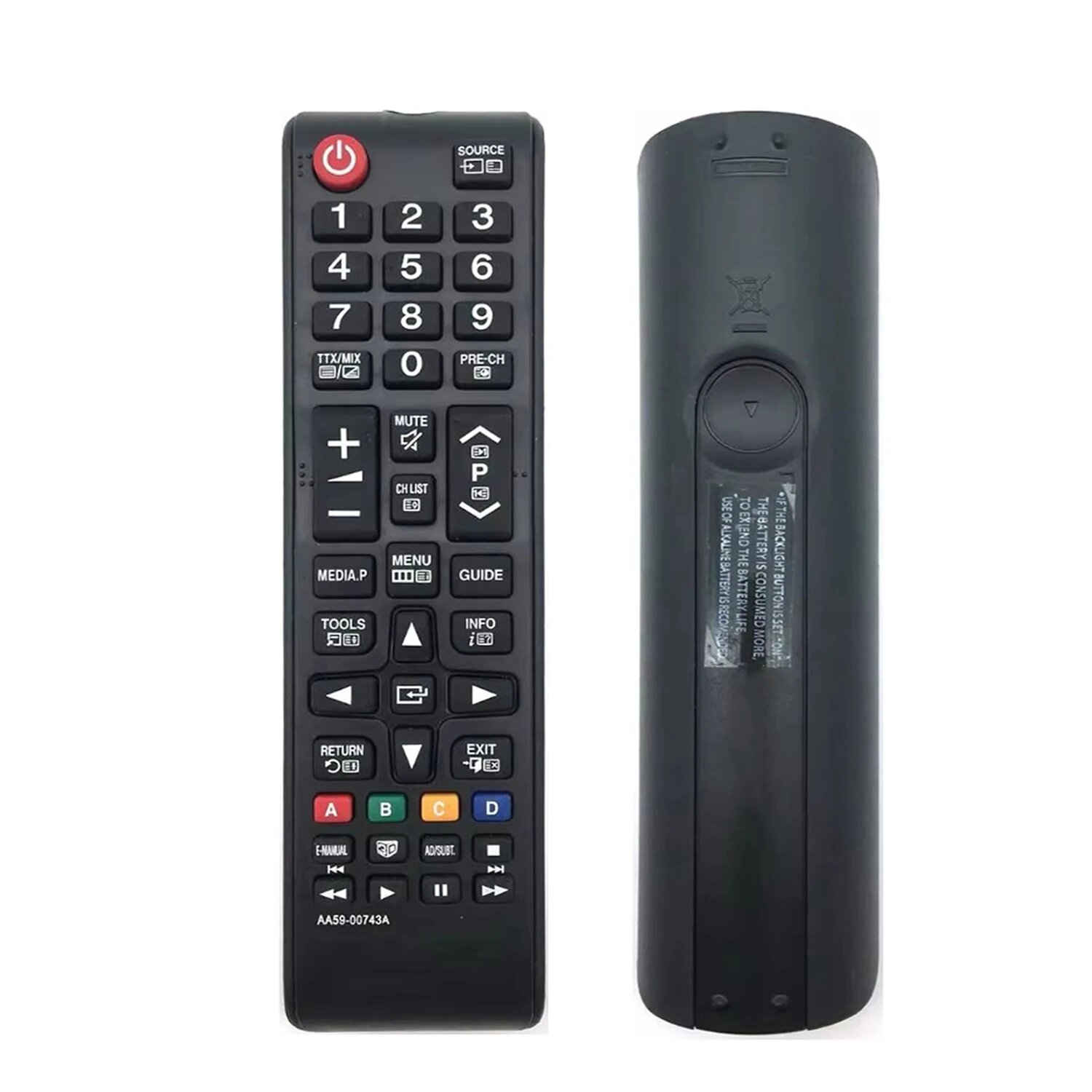 AA59-00743A Замена пульта дистанционного управления для телевизоров Samsung AA59-00742A AA59-00793A AA59-00741A AA59-00496A AA59-00607A
