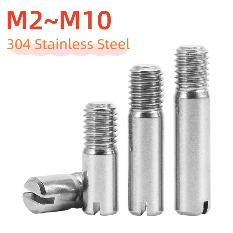 Штифты цилиндрические из нержавеющей стали 304 M2-M10 M4-10pcs, 30mm