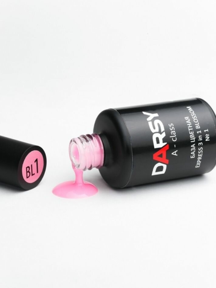 DARSY, База для гель-лака EXPRESS 3 in 1 BLOSSOM №1