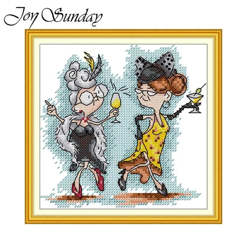 Набор для вышивки крестом Joy Sunday 14CT/11CT/16CT