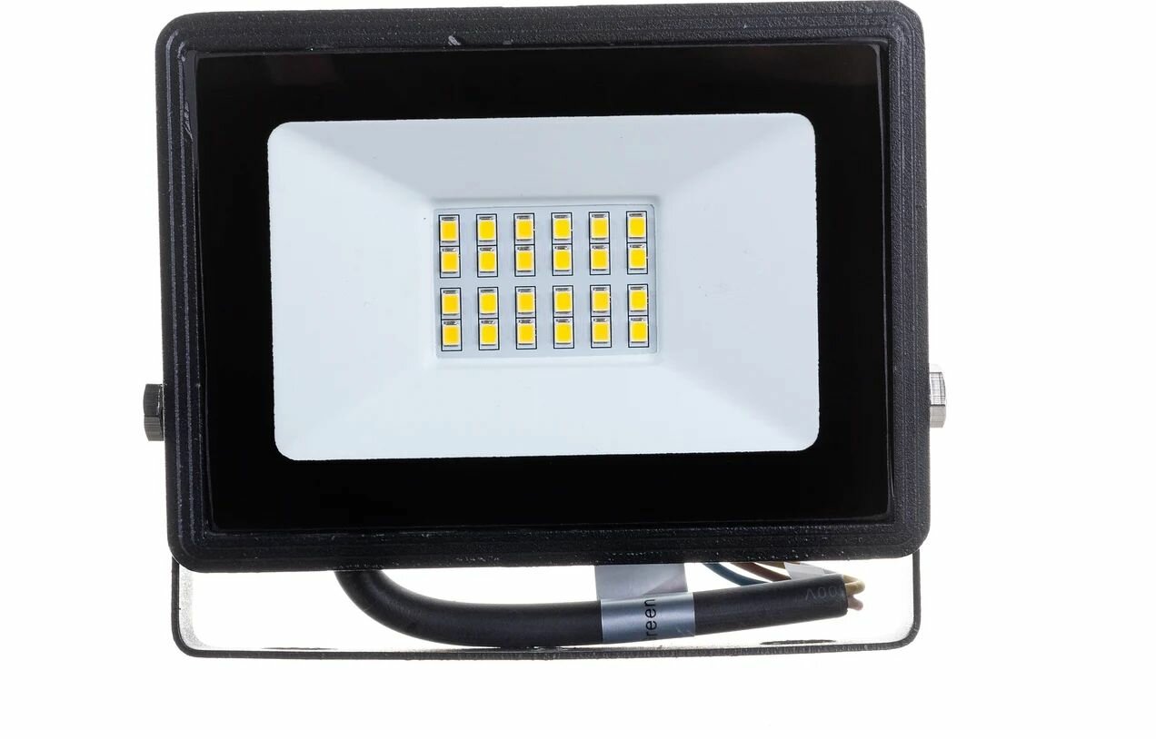 Прожектор свд 30Вт 220В 2400Lm 4000К IP65 (IEK) черный /арт. LPDO601-30-40-K02/