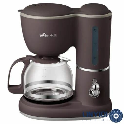 Кофеварка капельная KFJ-A06Q1, Емкость 0,6 литра, Коричневый