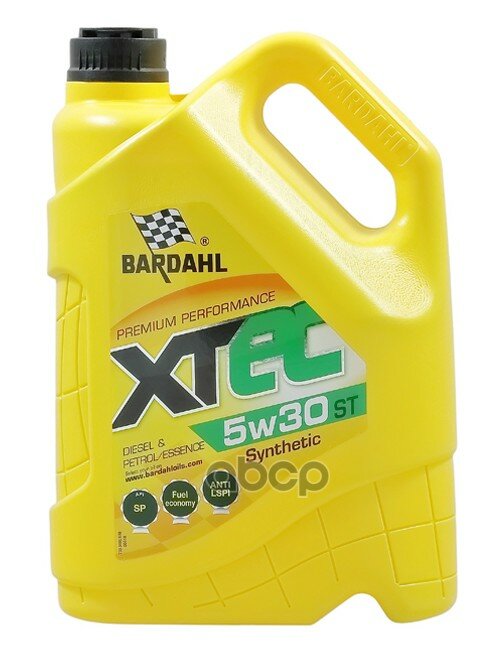5W30 ST XTEC SP C3(C2) 5L (синт. моторное масло) Bardahl арт. 34953