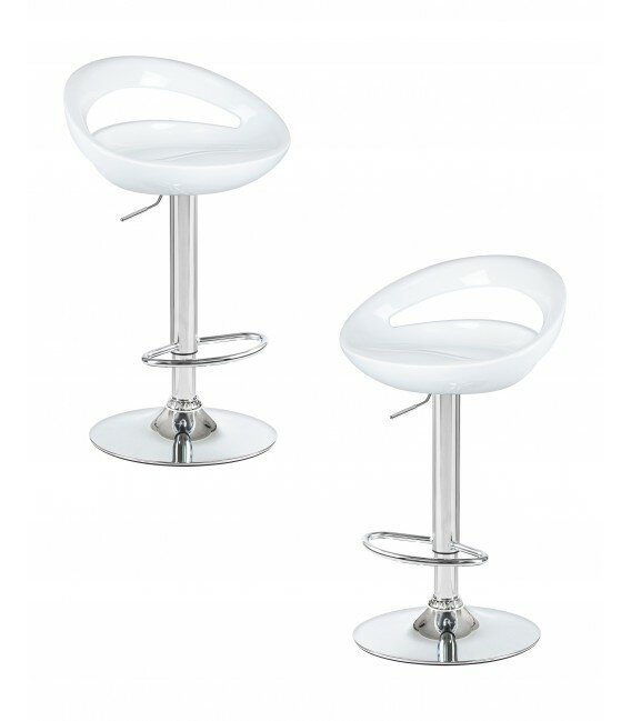 Набор 2 шт Стул барный DOBRIN DISCO SET-2 1010-LM, белый
